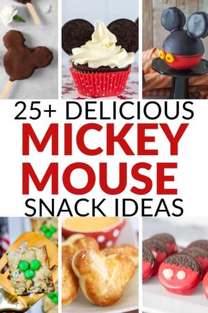 29+ Cute & Fun Mickey Mouse Party Food Ideas & Snacks