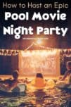 How to Host an Epic Pool Movie Night Party
