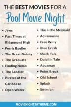 How to Host an Epic Pool Movie Night Party