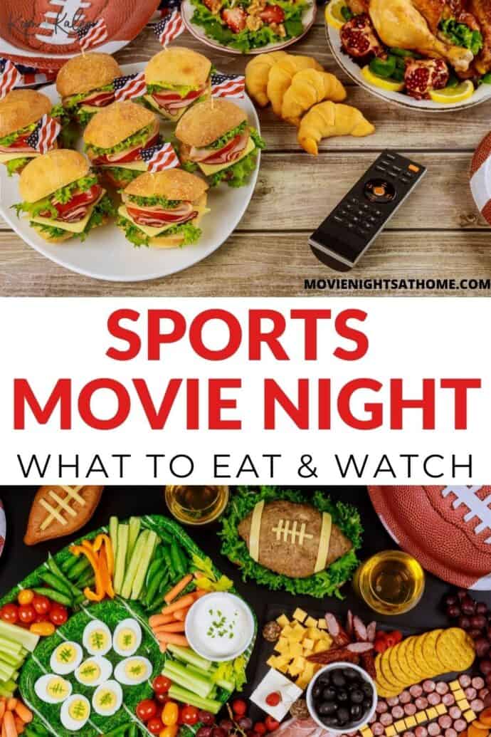 21 Inspirational Sports Movies & Recipes for Movie Night