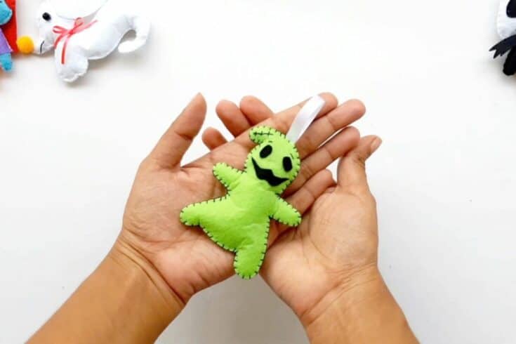 DIY Oogie Boogie Ornament – Nightmare Before Christmas Craft