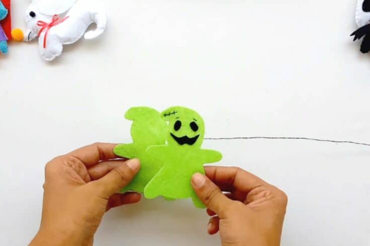 DIY Oogie Boogie Ornament – Nightmare Before Christmas Craft