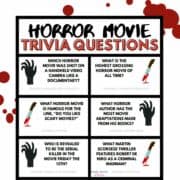 47 Fun Horror Movie Trivia Questions and Answers Printable