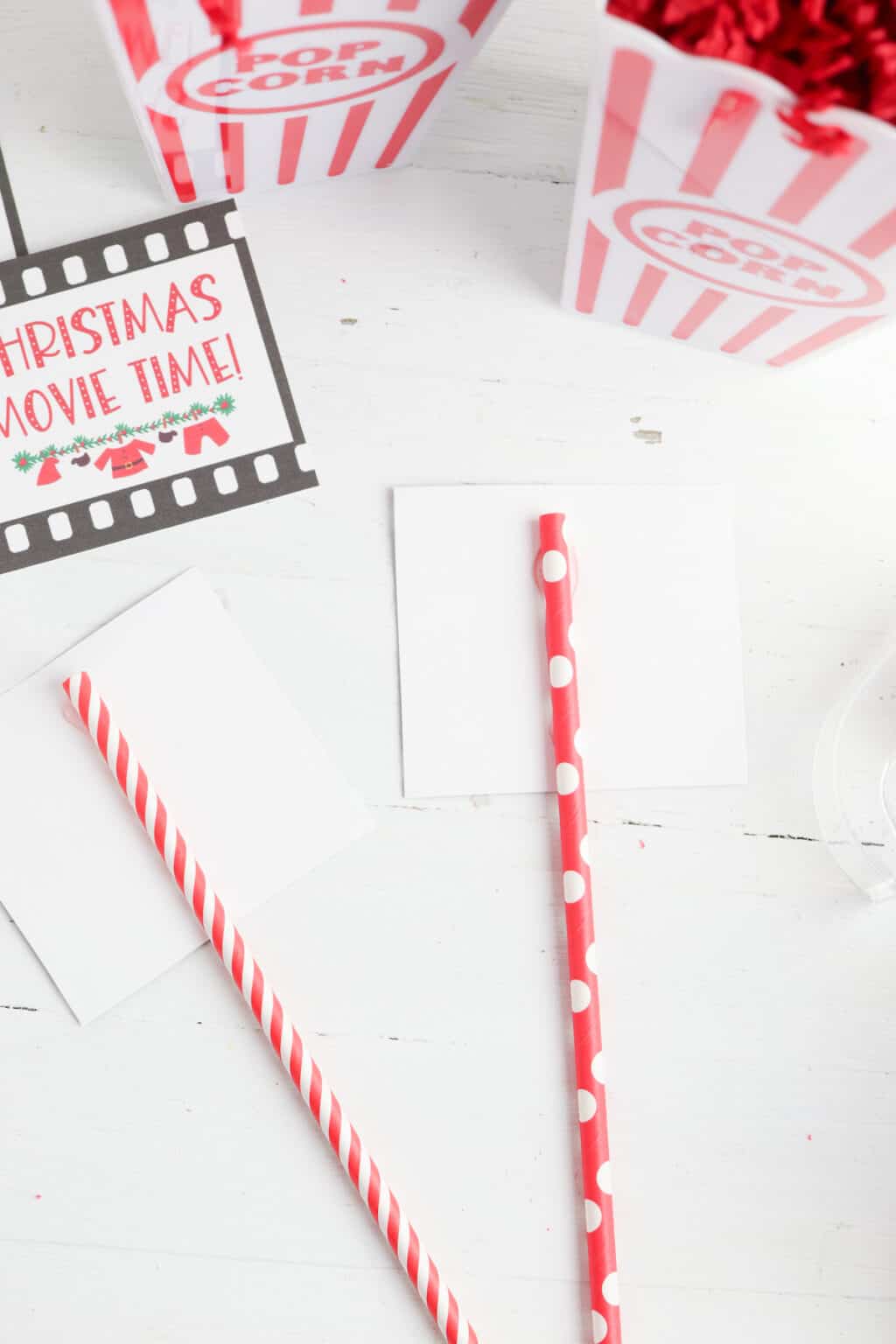 Elf on the Shelf Christmas Movie Night – Free DIY Props