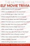 Ultimate Elf Movie Trivia Questions and Answers
