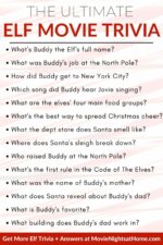 Ultimate Elf Movie Trivia Questions and Answers