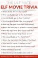 Ultimate Elf Movie Trivia Questions and Answers