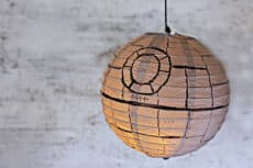 DIY Star Wars Death Star Craft Nightlight