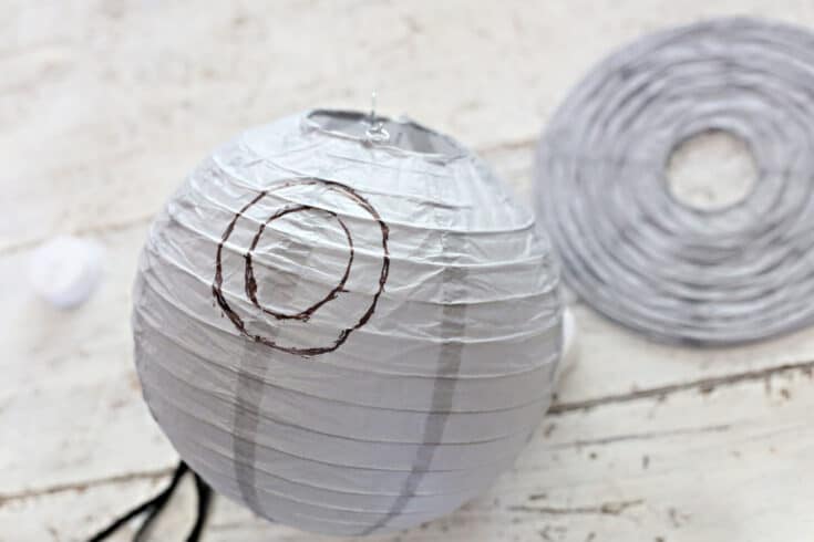 DIY Star Wars Death Star Craft Nightlight