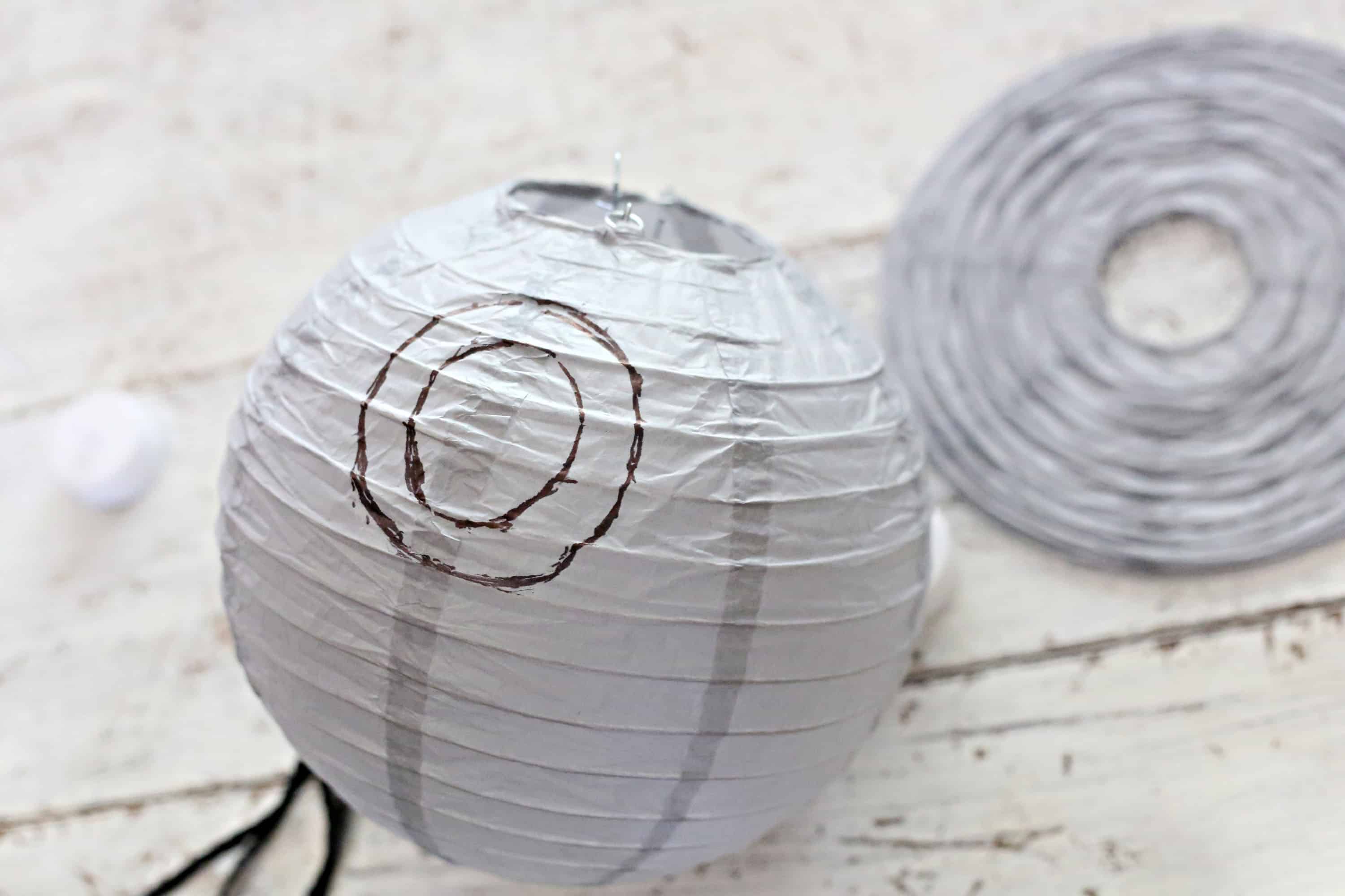 DIY Star Wars Death Star Craft Nightlight