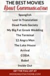 Top 21 List of Movies About Better Communication