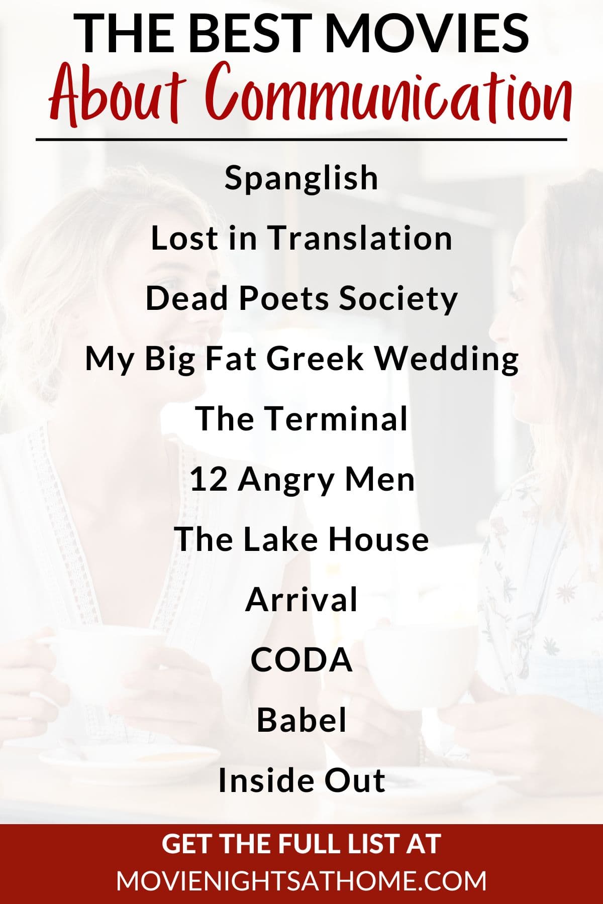 Top 21 List of Movies About Better Communication