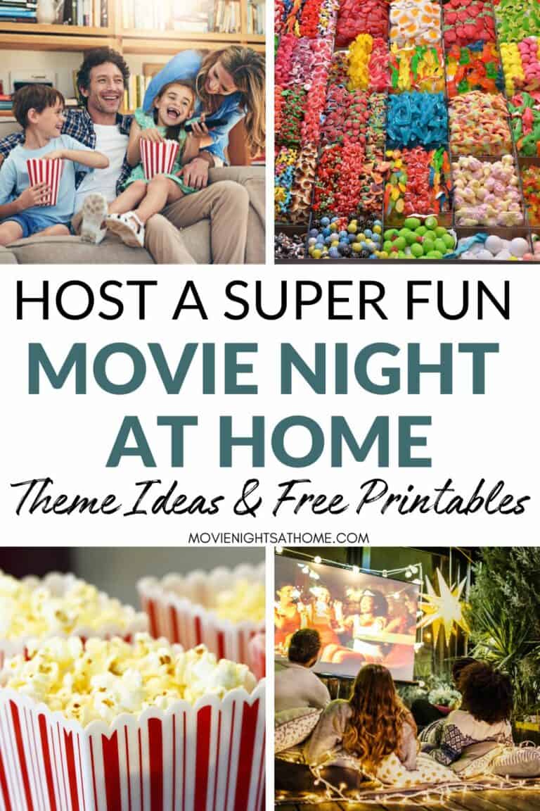 Fun Movie Night Ideas at Home for Family & Friends